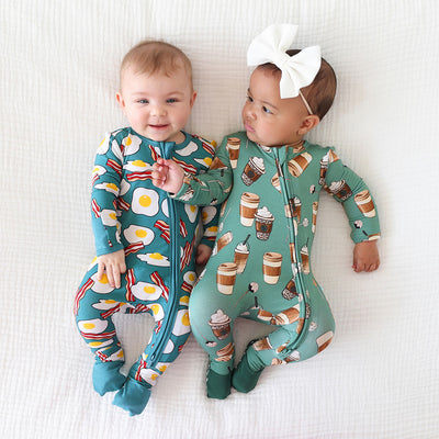 Floral Pink Baby Convertible Sleeper | Vintage Pink Rose – poshpeanut.com