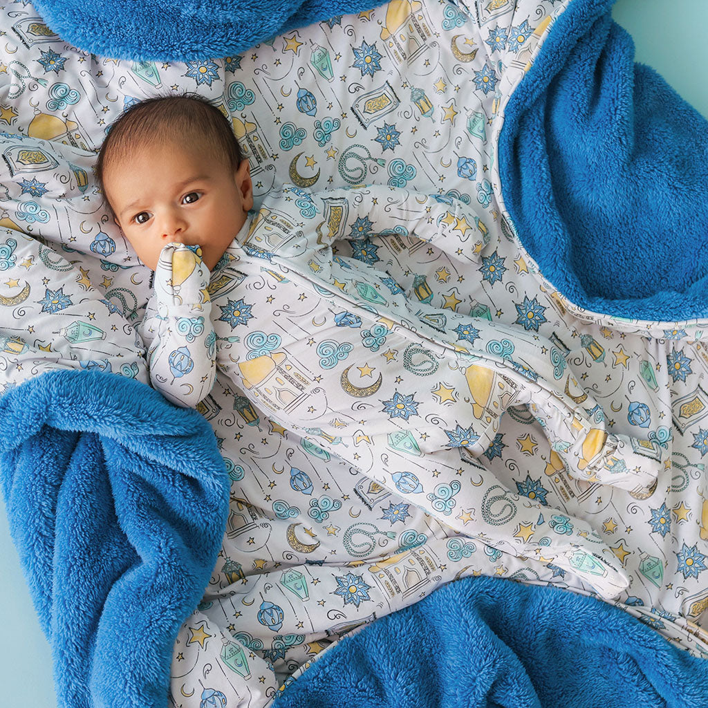 Ramadan White Long Sleeve Noor Convertible One Piece | Posh Peanut®