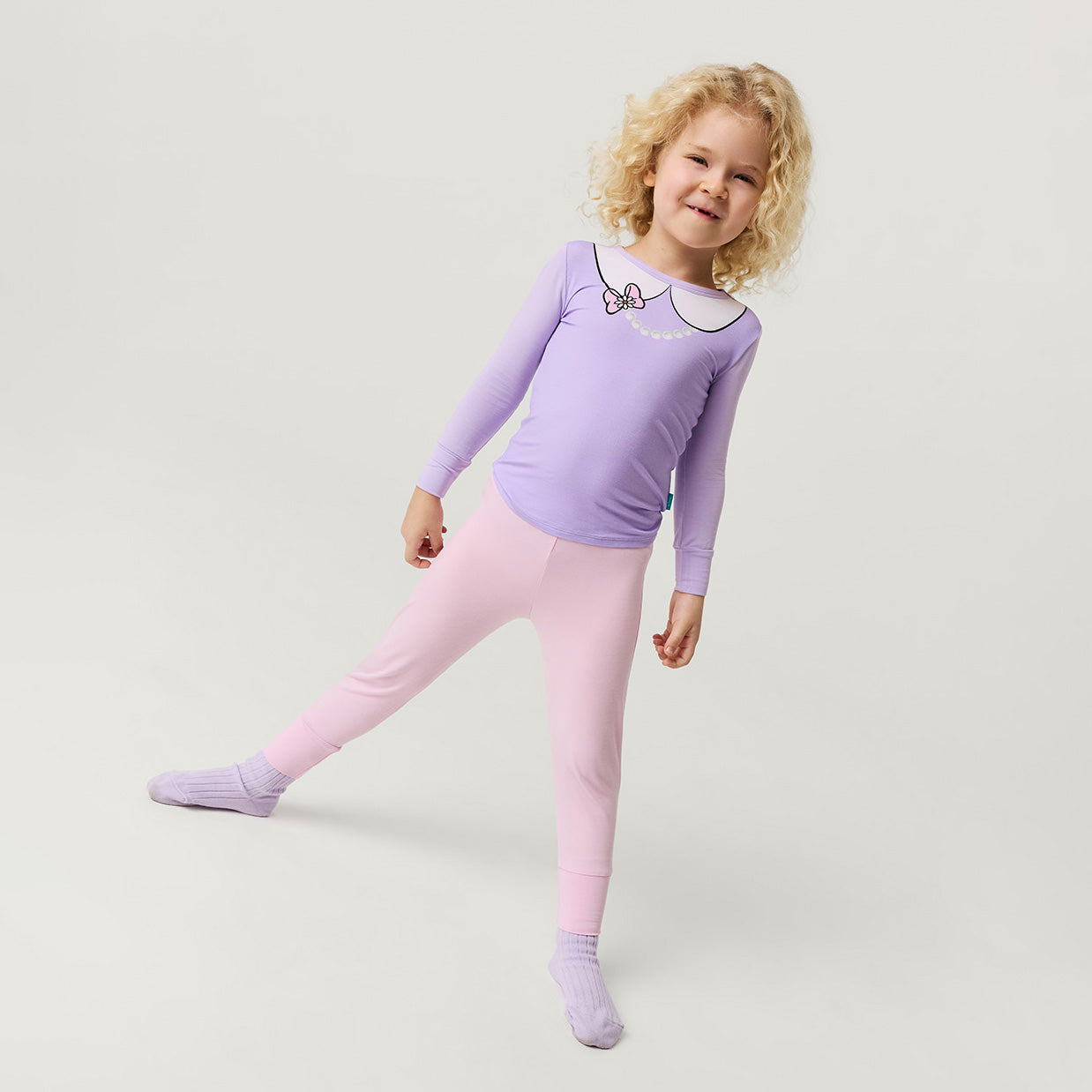 Purple Long Sleeve Toddler Pajamas | Disney Daisy Duck